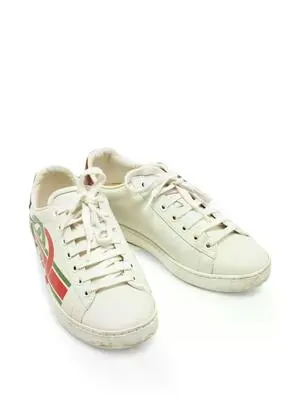 Gucci Ace Interlocking G Sneakers - White