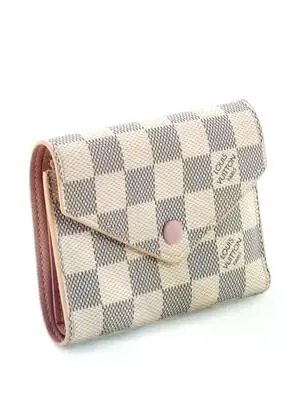 LOUIS VUITTON Victorine Wallet Damier Small Wallets