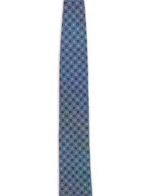 Zegna Brera Geometric-print Silk Tie