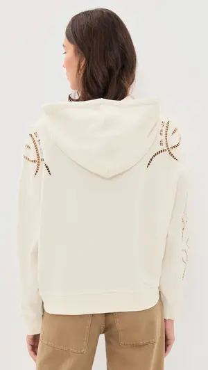 Ba&sh Beni Embroidered Hoodie