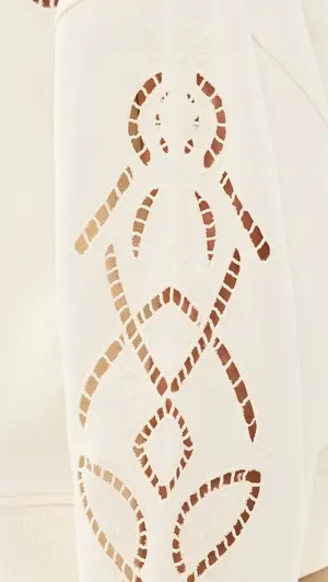 Ba&sh Beni Embroidered Hoodie