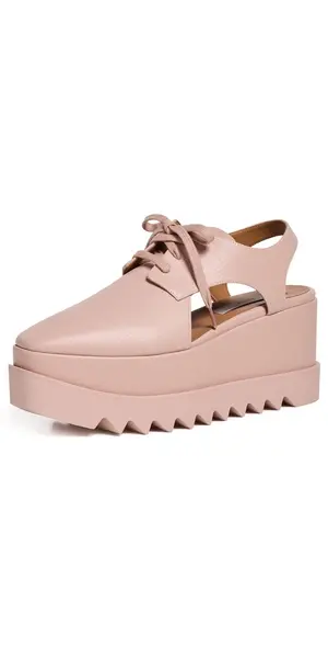 Stella McCartney Elyse Eco Grainy Alter Mat Slingbacks