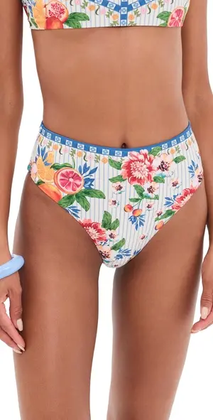 Agua Bendita Penelope Basket Bottoms - Multicolor