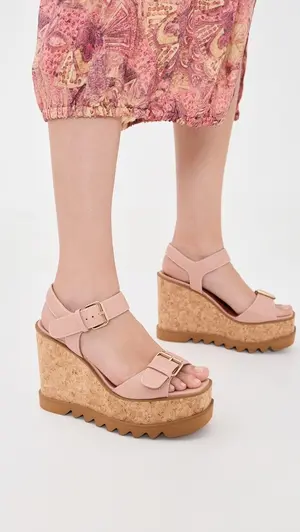 Stella McCartney Sneakelyse 120 Eco Grainy Alter Mat Sandals