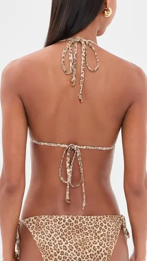 Ramy Brook Leopard Nikoleta Bikini Top