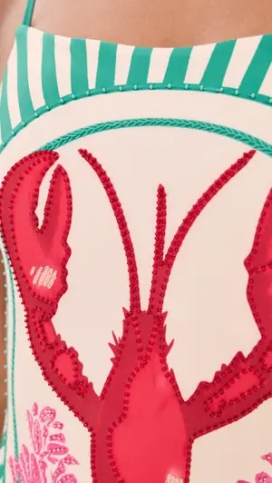 Agua Bendita Valmy Hand Embroidered Piece