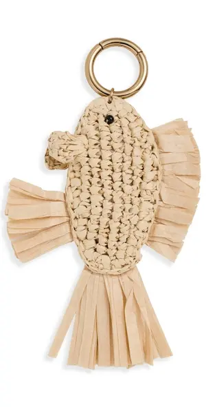 Madewell Crochet Fish Bag Charm