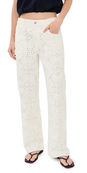 Citizens Of Humanity Lindz Straight Jeans - Blanc