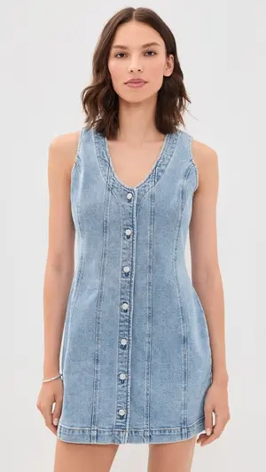 Z Supply Jolie Denim Mini Dress