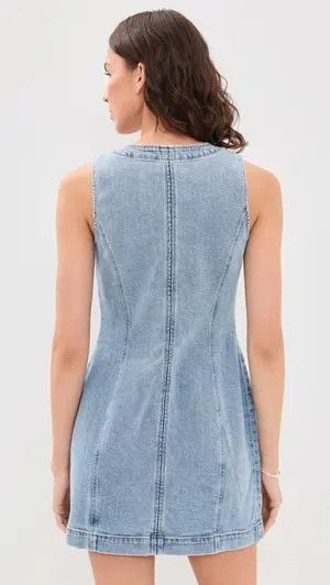 Z Supply Jolie Denim Mini Dress