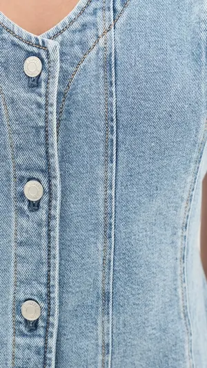 Z Supply Jolie Denim Mini Dress