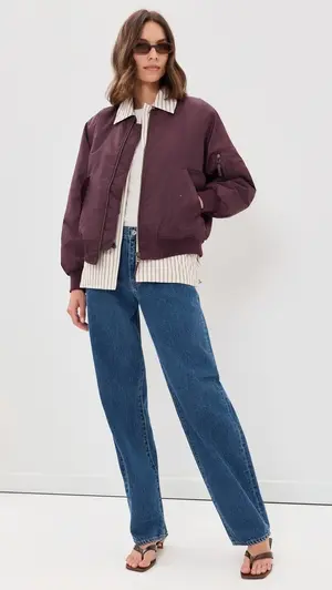 ANINE BING Leon Bomber Jacket