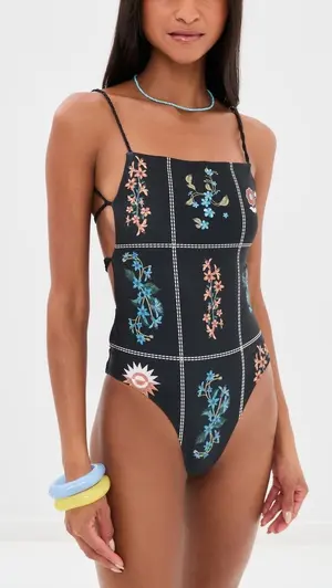 Agua Bendita Kali Weave Reversible-piece Swimsuit
