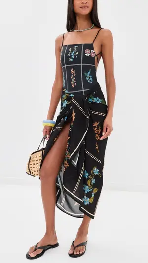 Agua Bendita Kali Weave Reversible-piece Swimsuit