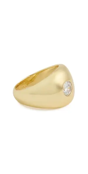 GALLEY LOS ANGELES Kelsey Pinky Ring - Sterling Silver Plated/gold