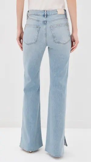 Paige Sofia Braided Patch Pocket Jeans