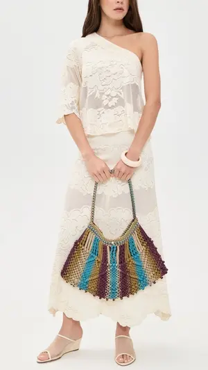 ALEMAIS Leather Maxi Crescent Tote