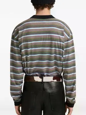 Marni Striped Embroidered T-shirt