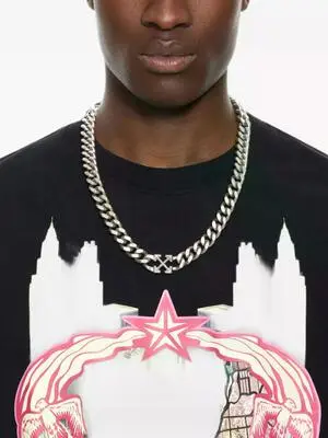 Off-White Arrows Curb-chain Necklace