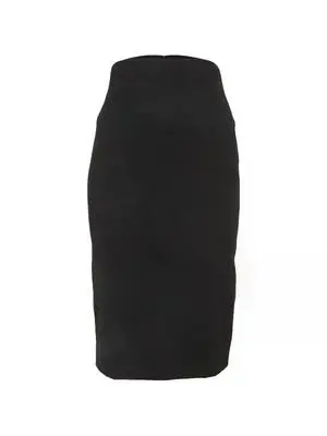 Givenchy Gabardine Pencil Midi Skirt