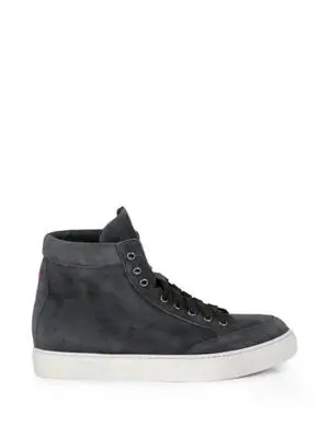 Isaia Suede High-top Sneakers