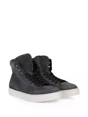 Isaia Suede High-top Sneakers