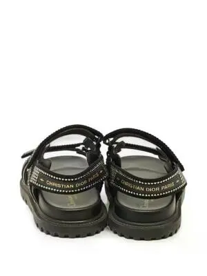 Dior Embellished Flat Sandals