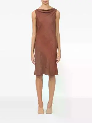 MAISON MARGIELA Jacquard Lettering Midi Dress