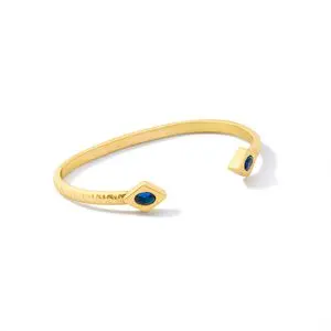 FORMATION CO. JEWELLERY Indus Sapphire Cuff - Gold