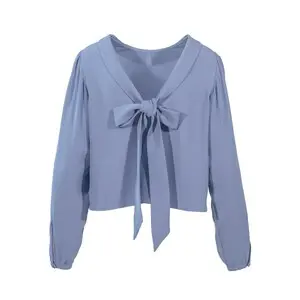 NARVAN Estere Blouse Lavender - Blue