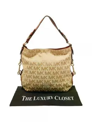 Michael Kors Monogram Pattern Shoulder Bag