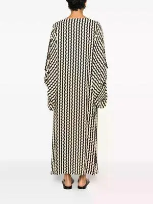 BY MALENE BIRGER Vasinka Wavy-print Maxi Dress