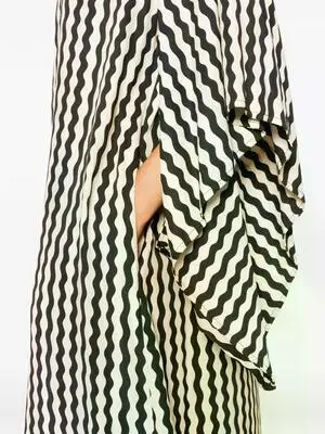 BY MALENE BIRGER Vasinka Wavy-print Maxi Dress