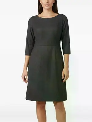 Kenzo Plaid Sheath Midi Dress