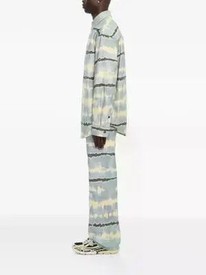 Off-White Tie-dye Cotton Overshirt