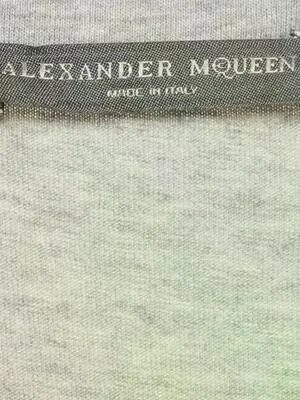 Alexander McQueen Graphic Print T-shirt - Grey