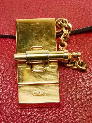 Chloé Small Drew Shoulder Bag - Red