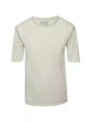 Bottega Veneta Overlock-stitch Short-sleeve T-shirt