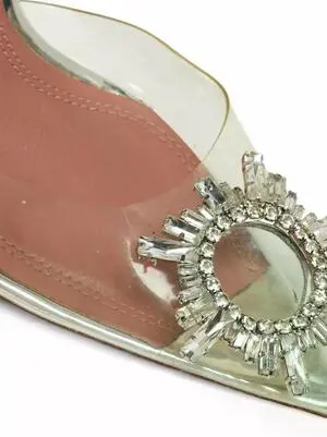 Amina Muaddi Begum Slingback Heeled Pumps