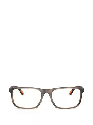 POLO RALPH LAUREN EYEWEAR Rectangle Glasses - Brown