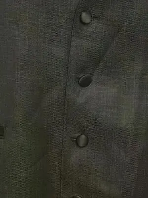 Dolce & Gabbana Woven Texture V-neck Vest