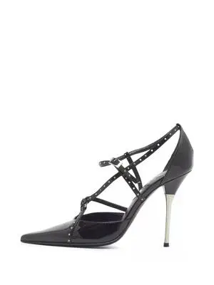 Dior Studded Pointed-toe Pumps