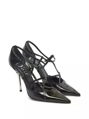 Dior Studded Pointed-toe Pumps