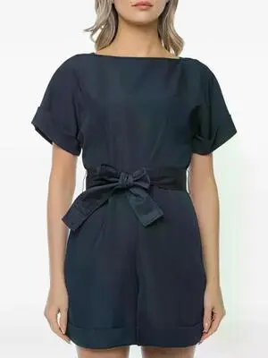Armani Exchange Belted Playsuit