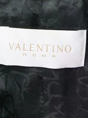 Valentino Garavani Belted Single-breasted Blazer - Black