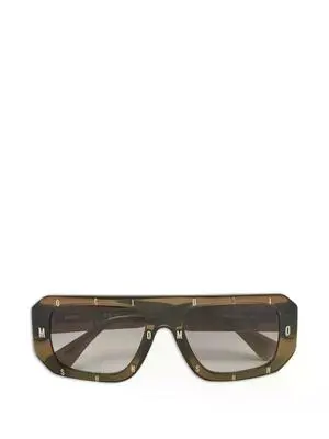 Moschino Square-frame Sunglasses - Brown