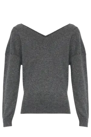 TOM FORD Cashmere V-neck Sweater - Grey