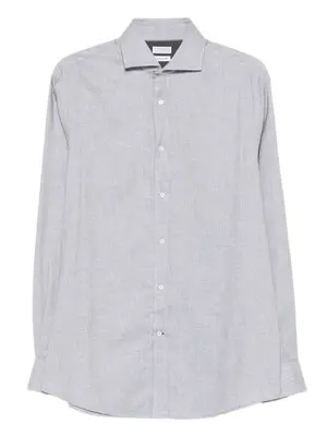 Brunello Cucinelli Cotton Blend Shirt - Grey