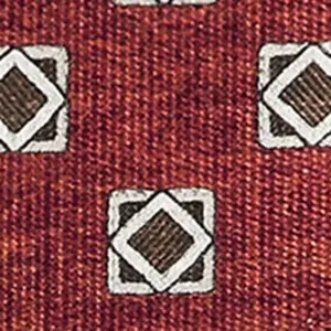 Brunello Cucinelli Silk Geometric Square Scarf