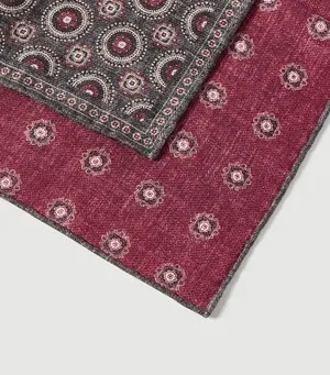 Brunello Cucinelli Silk Pocket Square